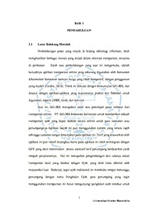 Analisis Pengaruh Kualitas Layanan Terhadap Kepuasan Konsumen pada Mahasiswa Pengguna Go-Jek di ...